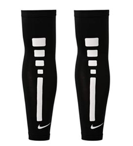 nike pro elite uv sleeve 2.0 black/white - s-m