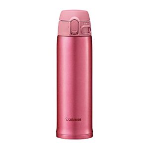 zojirushi sm-ta48pa stainless steel vacuum insulated mug, 16-ounce, pink