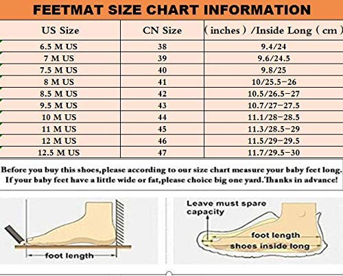 Feetmat Men's Athletic Shoes Lightweight Sneaker Walking Tennis Slip On Shoes Wide Fashion Sneakers Barefoot Running Shoes Grey 12M