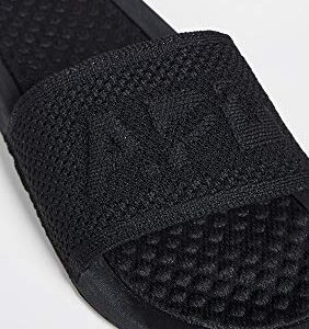 APL: Athletic Propulsion Labs Women's Big Logo TechLoom Slide Sandals, Black, 8 Medium US