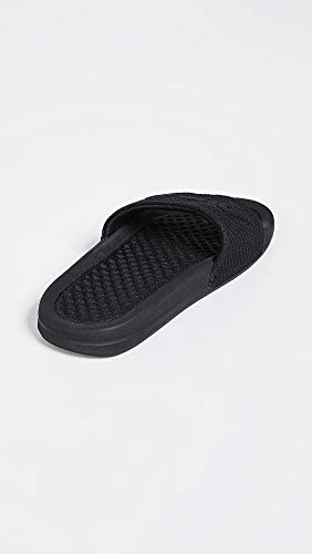 APL: Athletic Propulsion Labs Women's Big Logo TechLoom Slide Sandals, Black, 8 Medium US