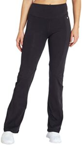 bally total fitness women’s ultimate slimming pant legging, black, medium