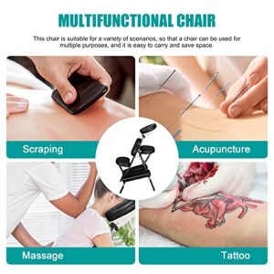 Nova Microdermabrasion Portable Massage Chair Foldable Tattoo Therapy 4 Inches Thickness Sponge Face Cradle Spa Salon Chair