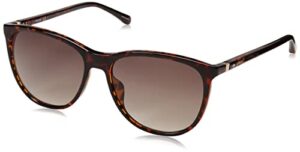 fossil womens fossil female style fos 3082/s sunglasses, dark havana, 56mm 16mm us