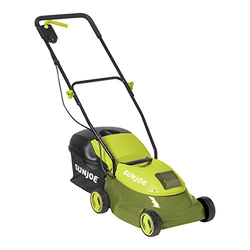 Sun Joe MJ401C-PRO 14-Inch 28-Volt Cordless Push Lawn Mower, w/Rear Discharge Chute, Pro Version