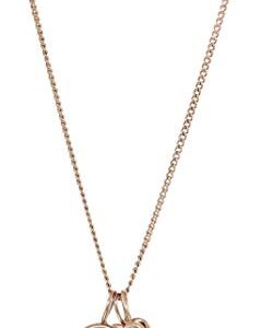 Fossil Women's Rose Gold-Tone Necklace, Color: Rose Gold (Model: JF03046791)