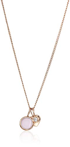 Fossil Women's Rose Gold-Tone Necklace, Color: Rose Gold (Model: JF03046791)