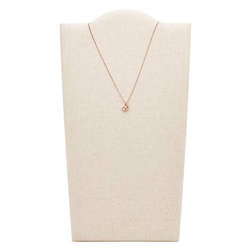 Fossil Women's Rose Gold-Tone Necklace, Color: Rose Gold (Model: JF03046791)