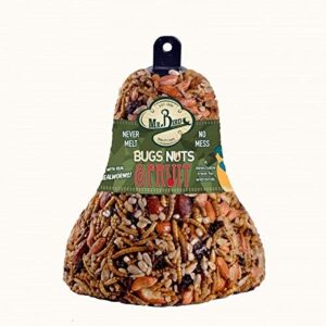 4-Pack of Mr. Bird Bugs, Nuts, Fruit Wild Bird Seed Bell 12.5 oz.