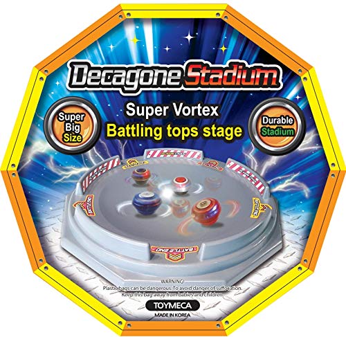 TOYMECA Decagon Battling Tops Stadium Large Size 25" Big Arena for 4~6 Kids