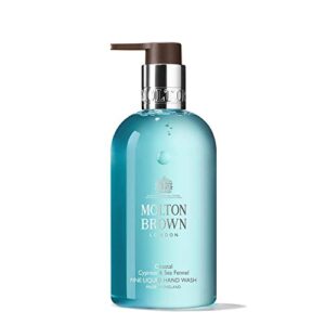 molton brown coastal cypress & sea fennel fine liquid hand wash , 10 fl oz (pack of 1)