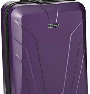 Samsonite Frontier Spinner Ladies Medium Purple Polycarbonate Luggage Bag TSA Approved Q12050002