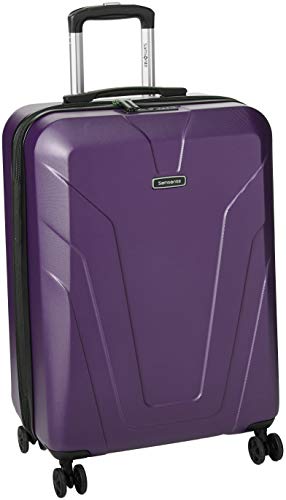 Samsonite Frontier Spinner Ladies Medium Purple Polycarbonate Luggage Bag TSA Approved Q12050002