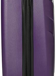 Samsonite Frontier Spinner Ladies Medium Purple Polycarbonate Luggage Bag TSA Approved Q12050002