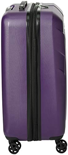 Samsonite Frontier Spinner Ladies Medium Purple Polycarbonate Luggage Bag TSA Approved Q12050002