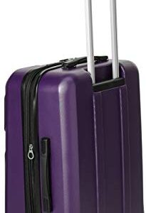 Samsonite Frontier Spinner Ladies Medium Purple Polycarbonate Luggage Bag TSA Approved Q12050002