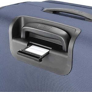 Victorinox Werks Traveler 6.0 Softside Spinner Luggage, Blue, Checked-Large (27") (605412)