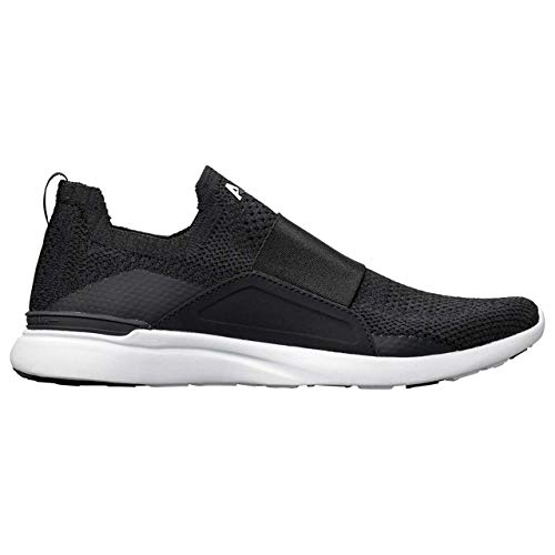 APL: Athletic Propulsion Labs Women's Techloom Bliss Sneakers, Black/Black/White, 5.5 Medium US