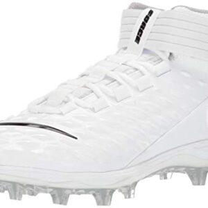 Nike New Force Savage Pro 2 Football Cleats White/Black/Wolf Grey Size 13 M