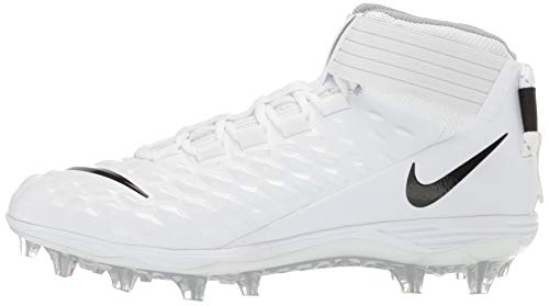 Nike New Force Savage Pro 2 Football Cleats White/Black/Wolf Grey Size 13 M