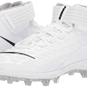 Nike New Force Savage Pro 2 Football Cleats White/Black/Wolf Grey Size 13 M