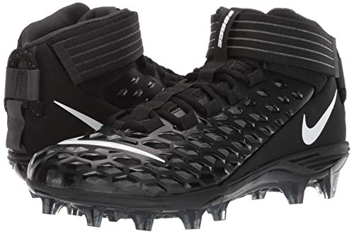 Nike Men's Force Savage Pro 2 Football Cleat Black/White/Anthracite Size 15 M US