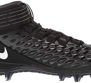 Nike Men's Force Savage Pro 2 Football Cleat Black/White/Anthracite Size 9.5 M US