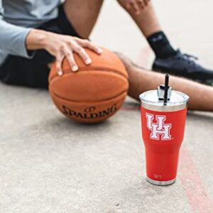 Simple Modern Officially Licensed Collegiate Oklahoma Sooners Tumbler with Straw and Flip Lid | Insulated Stainless Steel 30oz Thermos | Cruiser Collection | The University of Oklahoma