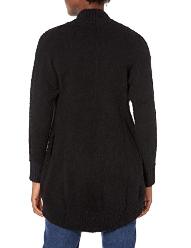 UGG womens Fremont Fluffy Knit Cardigan Sweater,Long Sleeve, Black, Small US