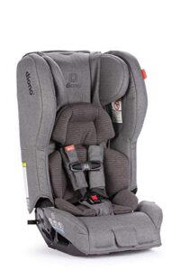 diono rainier 2axt latch, all-in-one convertible car seat, vogue gray dark (50216)