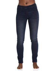 just love denim wash jeggings for women