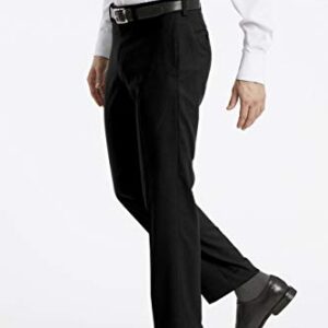 Calvin Klein Men Modern Fit Dress Pant, Black, 34W x 32L