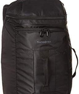 Samsonite Andante 2 Wheeled Rolling Duffel Bag, All Black, 22-Inch