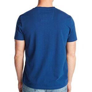 Nautica Men's Short Sleeve Solid Slim Fit V-Neck T-Shirt, Royal Blue, X-Large