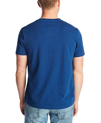 Nautica Men's Short Sleeve Solid Slim Fit V-Neck T-Shirt, Royal Blue, X-Large