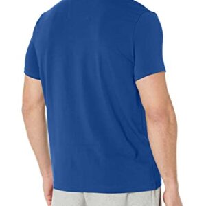 Nautica Men's Short Sleeve Solid Slim Fit V-Neck T-Shirt, Royal Blue, X-Large