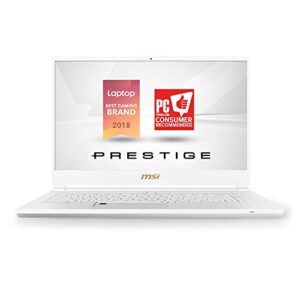 msi p65 creator 8rf-441 15.6" professional laptop - intel core i7-8750h, gtx1070, 32gb ddr4, 512gb nvme ssd, win 10 pro