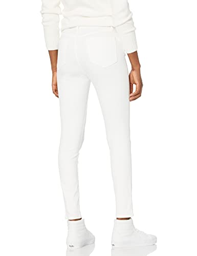 Amazon Essentials Women's Skinny Jean, White, 12