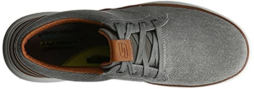 Skechers mens Skechers Men s Moreno Canvas Oxford Shoe, Beige (Tpe 578), 10.5 Wide US