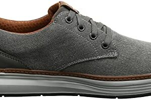 Skechers mens Skechers Men s Moreno Canvas Oxford Shoe, Beige (Tpe 578), 10.5 Wide US