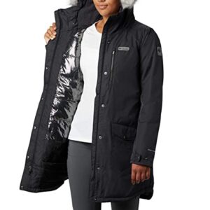 Columbia Women's Suttle Mountain Long Insulated Jacket, Black, X-Large