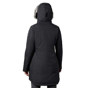 Columbia Women's Suttle Mountain Long Insulated Jacket, Black, X-Large