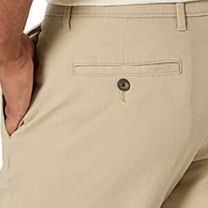 Amazon Essentials Men's Skinny-Fit Casual Stretch Chino Pant, Khaki Brown, 28W x 30L