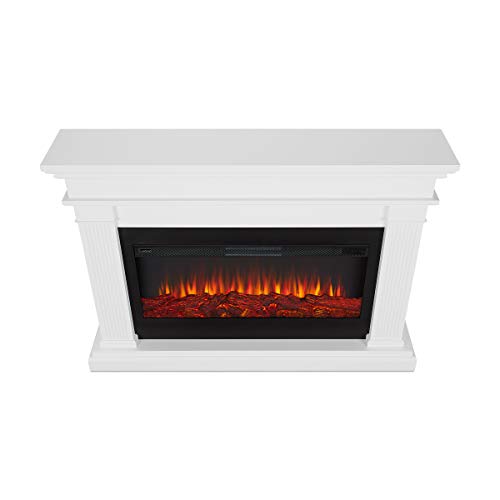 Real Flame Beau Electric Fireplace, White