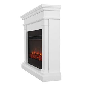 Real Flame Beau Electric Fireplace, White