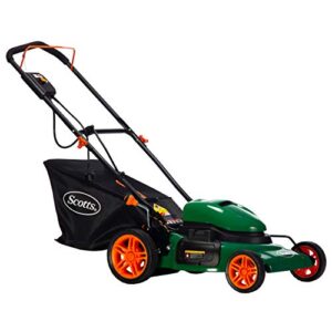 scotts outdoor power tools 50620s 20-inch steel deck 12-amp corded electric lawn mower, black