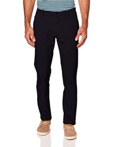 dockers men's slim fit ultimate chino with smart 360 flex, black, 32w x 29l