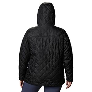 Columbia Women's Copper Crest Hooded Jacket, Black, Medium