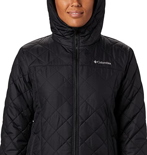 Columbia Women's Copper Crest Hooded Jacket, Black, Medium