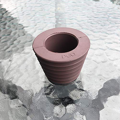 DGQ Patio Umbrella Cone Umbrella Wedge Plug for Patio Table Hole Opening 2-2.5 Inch (Brown)